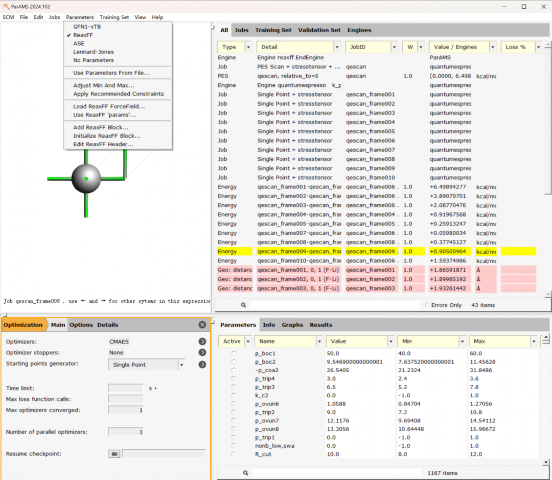 ReaxFF – 分子动力学模拟化学反应 – 费米科技
